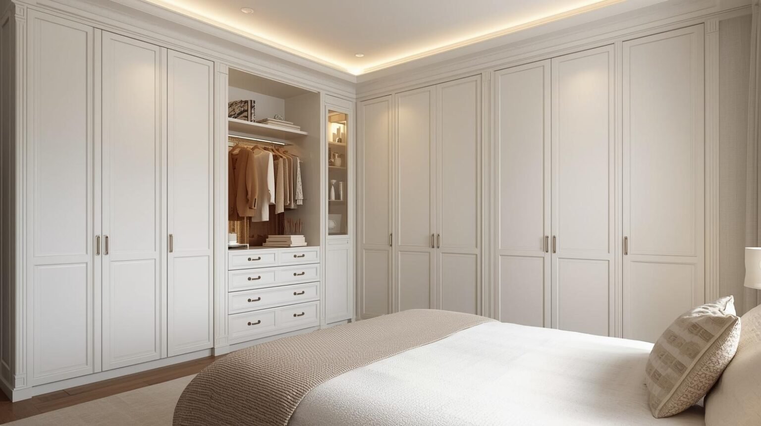 Top 7 Fabulous White Wardrobe Design Ideas For Your Bedroom